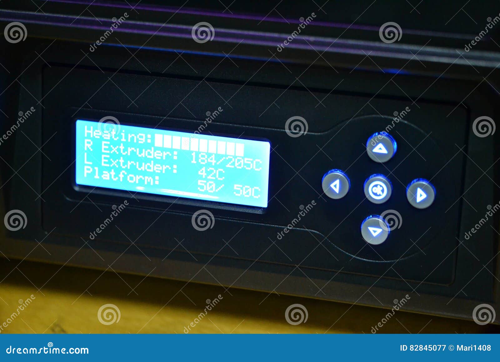 3d digital screen printer stock image. Image of electronic - 82845077