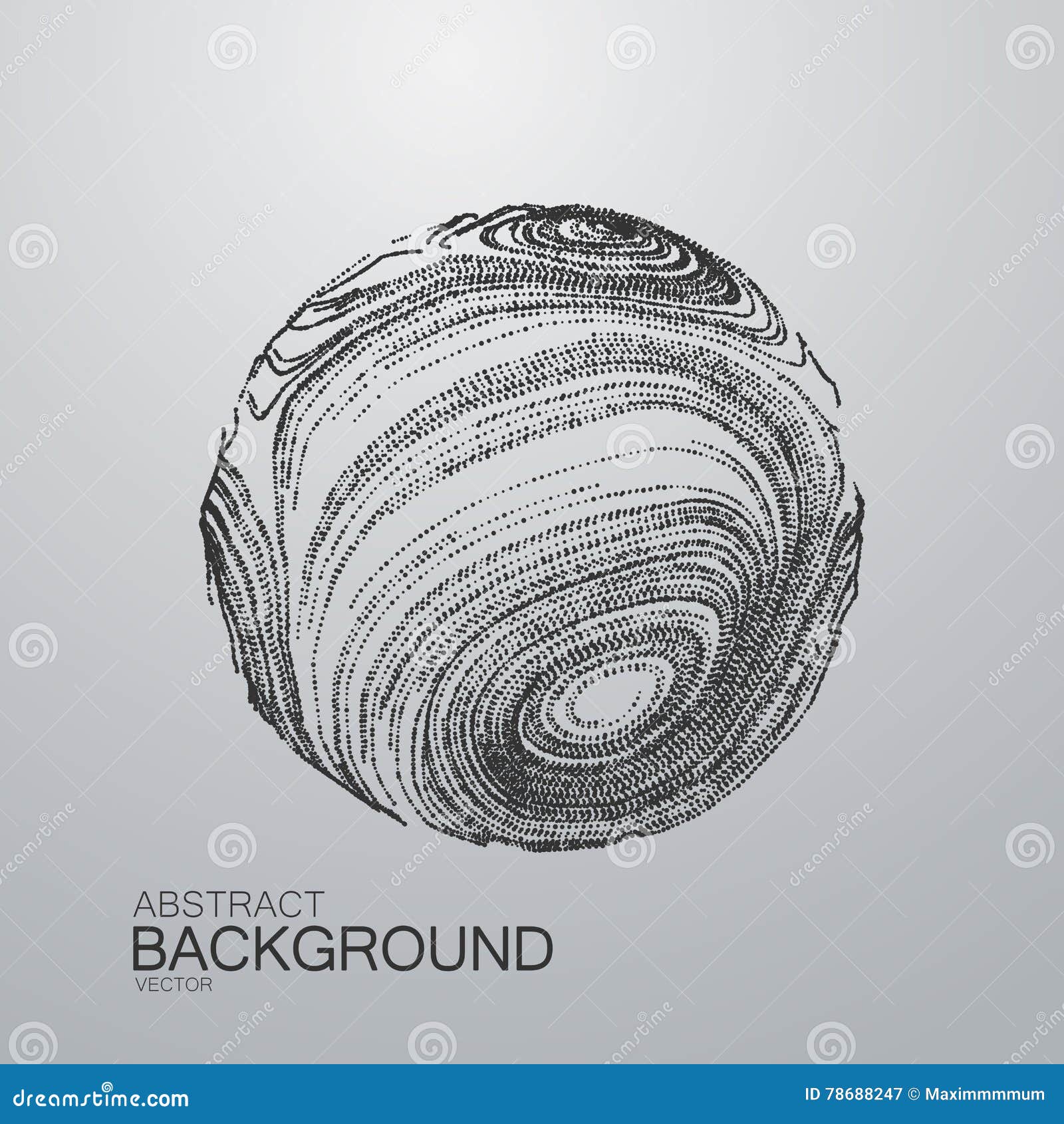 3D distorted sphere stock vector. Illustration of molecule - 78688247