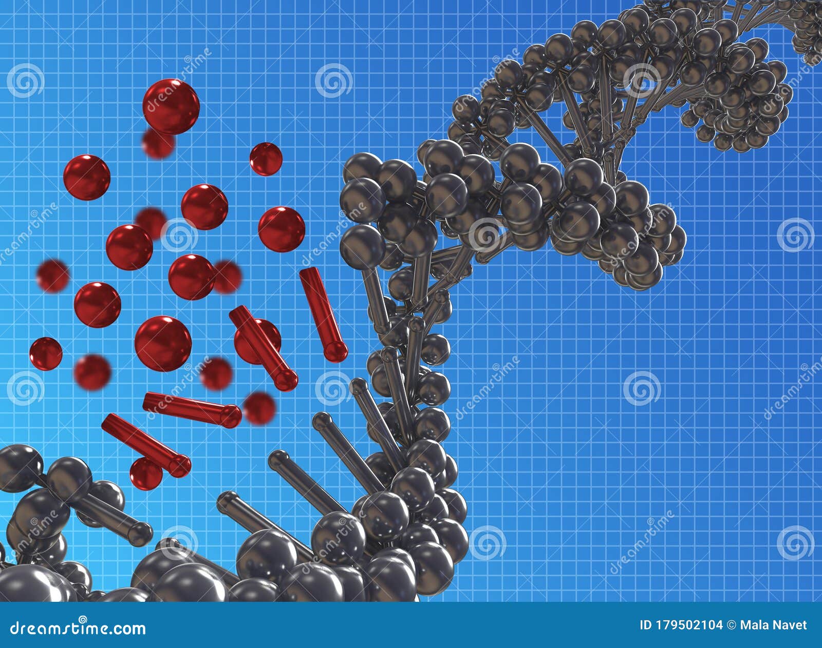 Gene Dna Strings Spiral Object Red Blood Vessel, Veins, Arteries, Aorta ...