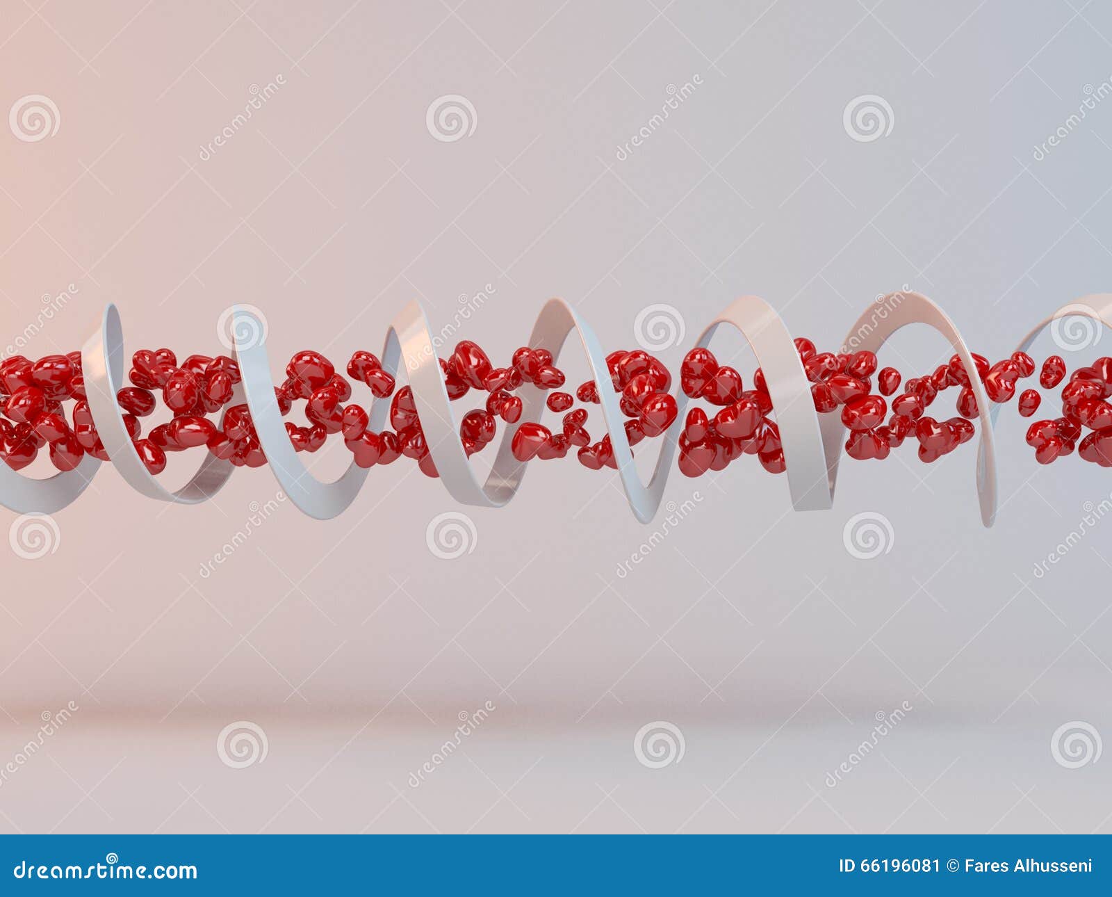 3d DNA of tunnel love stock illustration. Illustration of pattern ...
