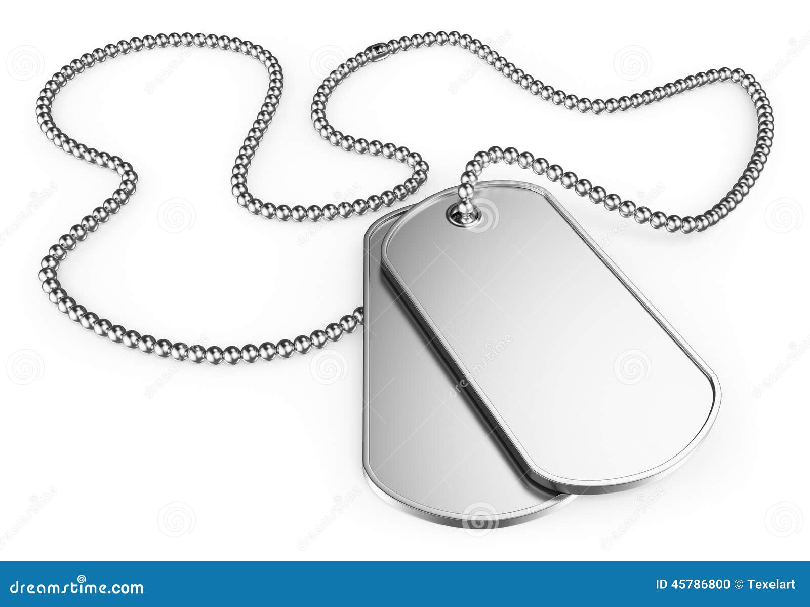 Military Dog Tags Icon On White Background. Flat Style. Dog Tags Icon ...