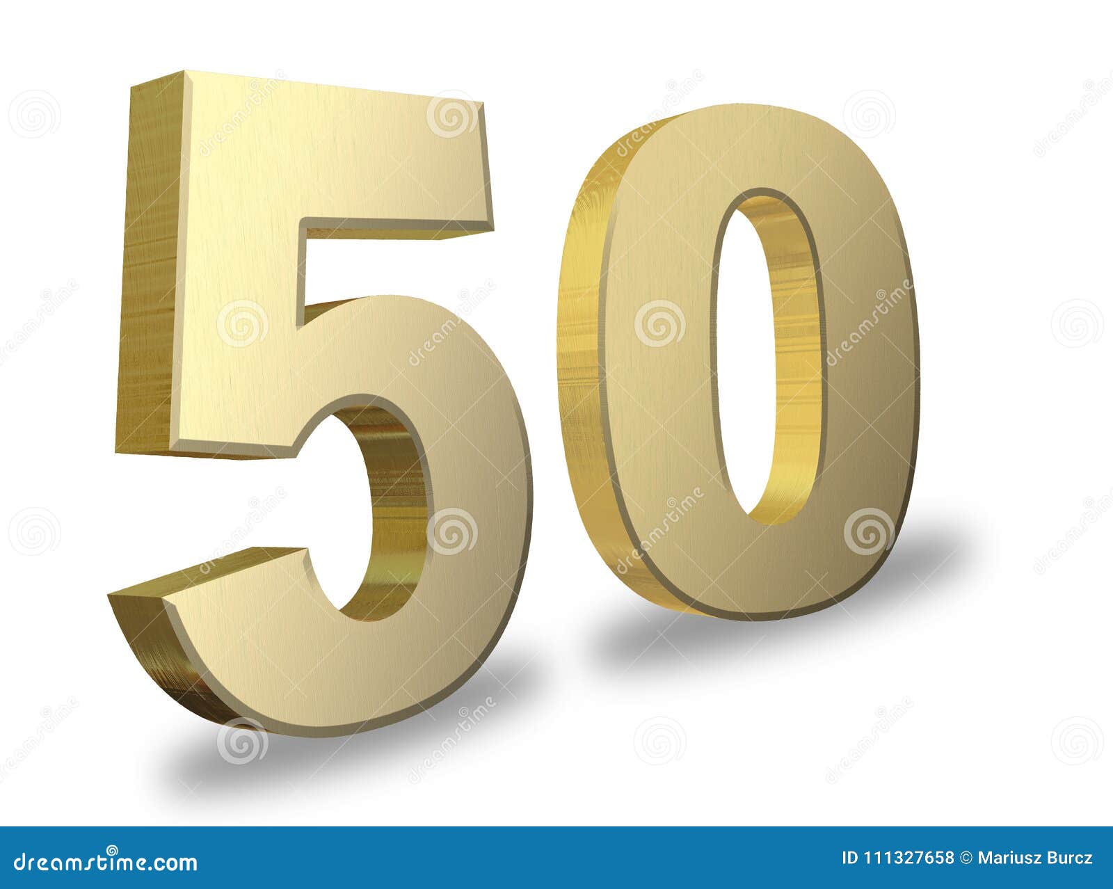 50 3d Dourados Rendem O Símbolo Ilustração Stock - Ilustração de câmara ...