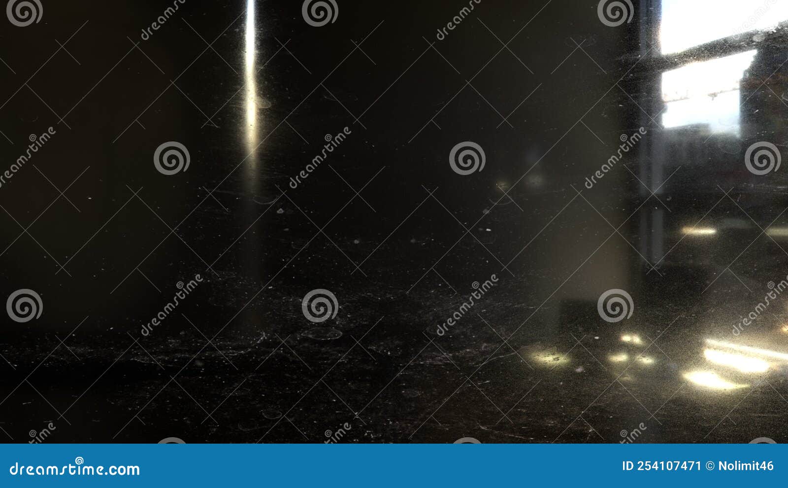 3d dust glass stock illustration. Illustration of glass - 254107471