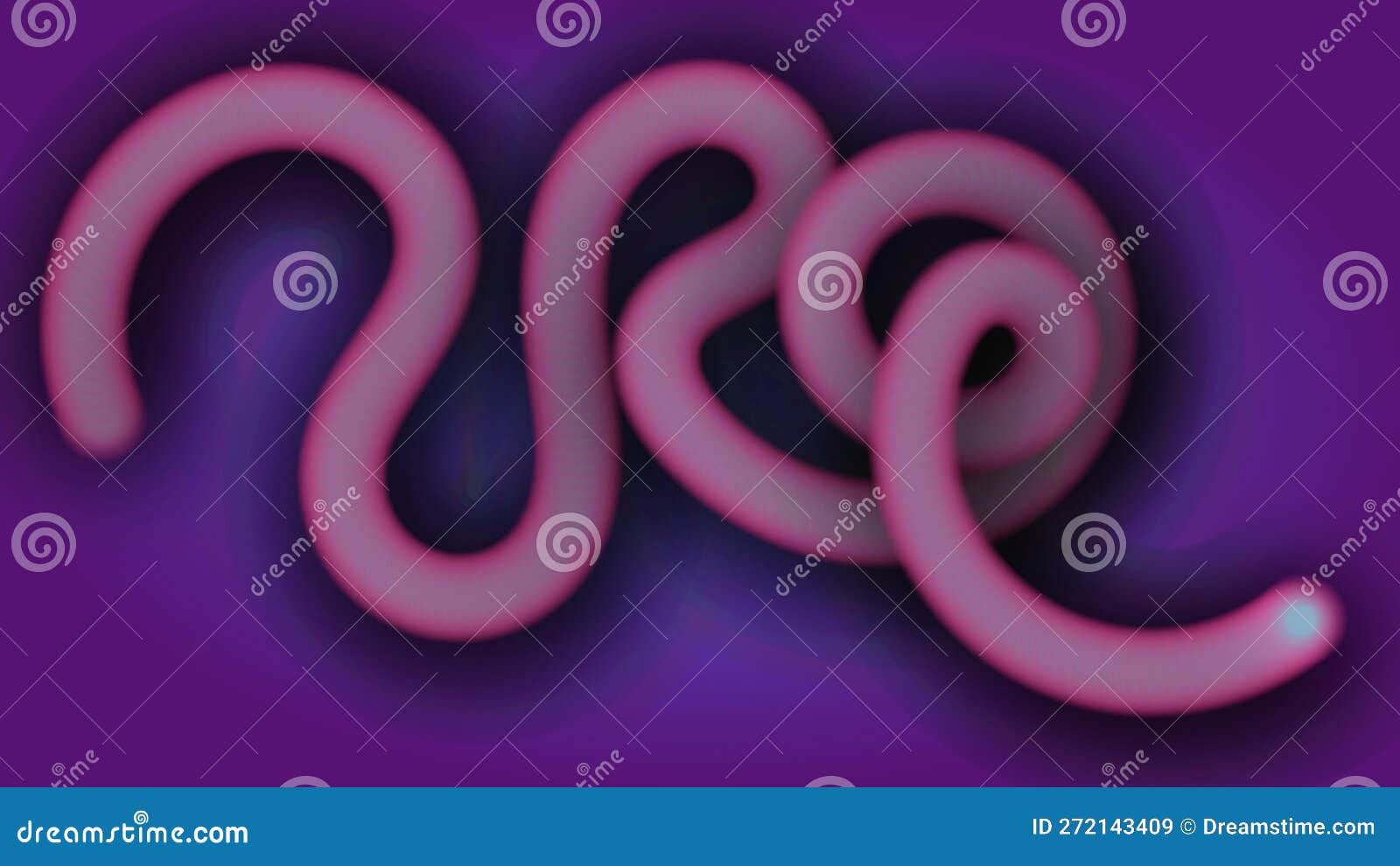The 3d Dynamic Line with Purple Color and Blur Effect Stock ...