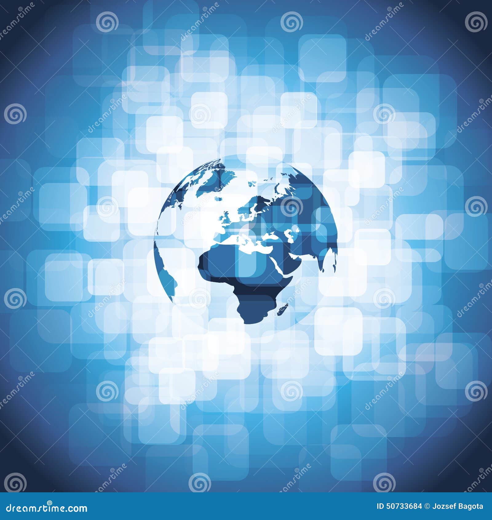 3D Earth Abstract Background Stock Vector - Illustration of glow ...