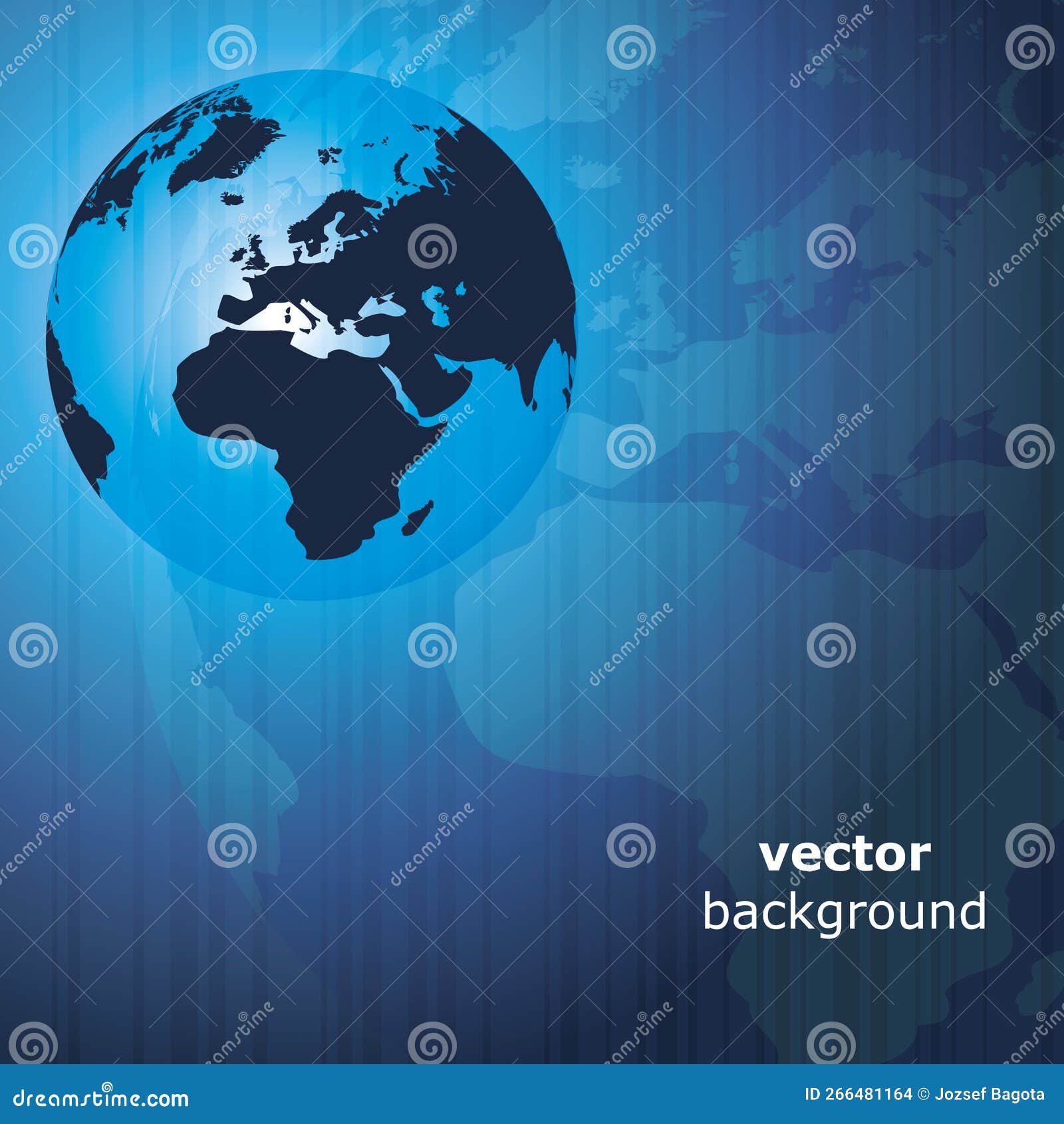 3d Earth Abstract Background - Vector Illustration Stock Vector ...