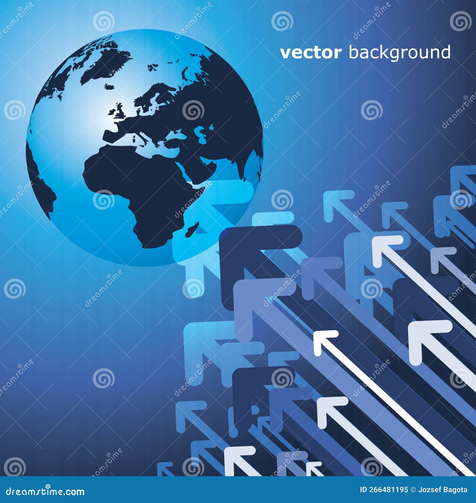 3d Earth Abstract Background - Vector Illustration Stock Vector ...