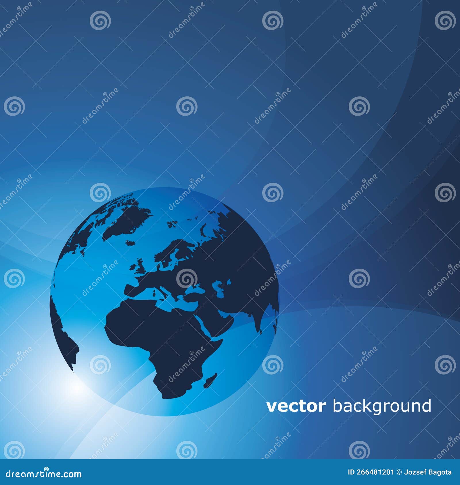 3d Earth Abstract Background - Vector Illustration Stock Vector ...