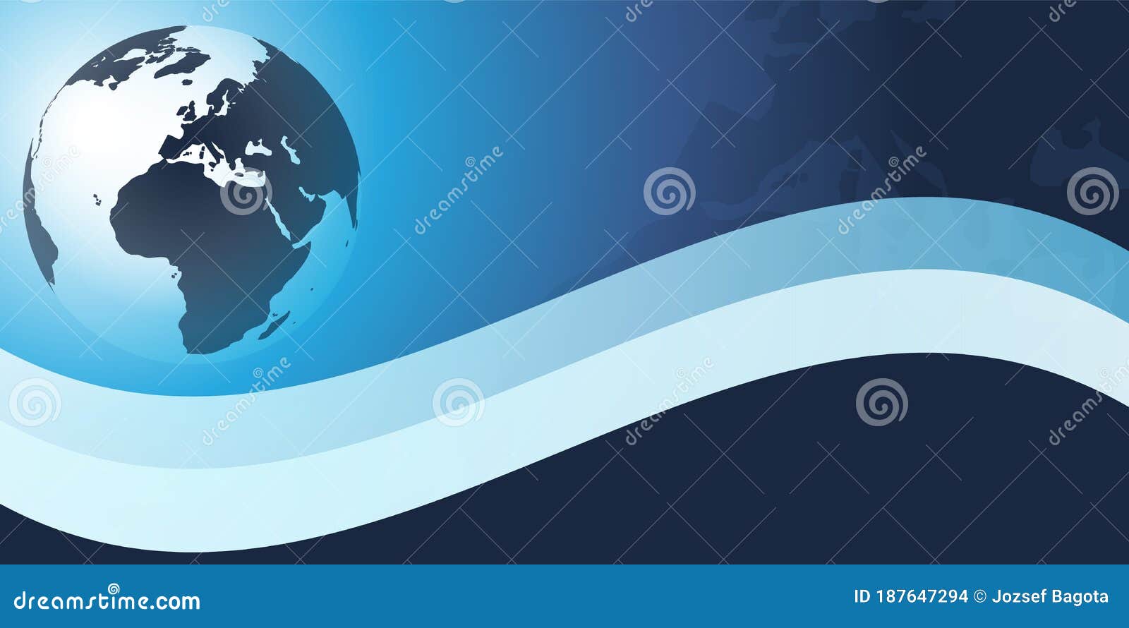 3D Earth Globe Layout, Abstract Background Stock Vector - Illustration ...