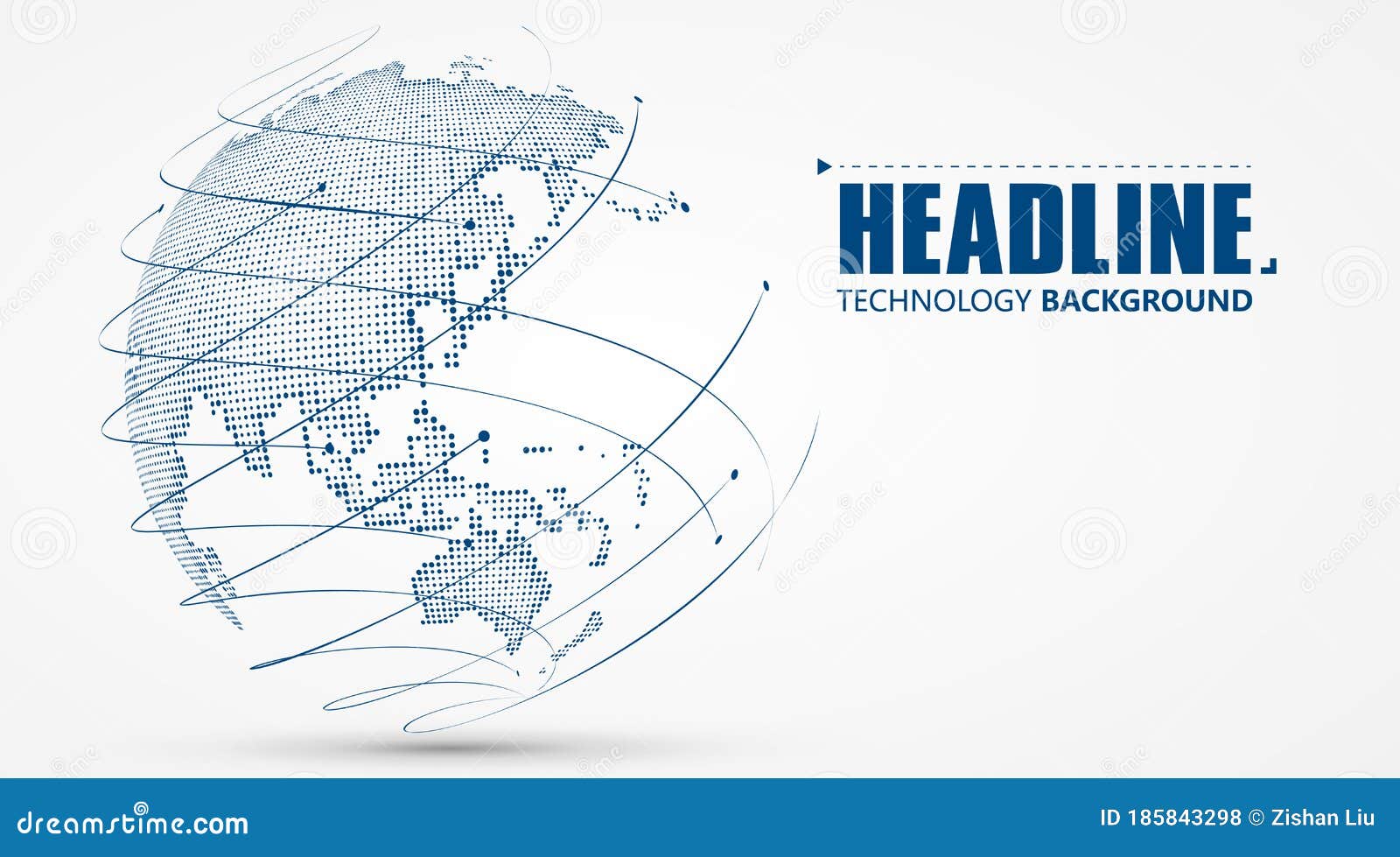 3D Earth Graphic Symbolizing Global Trade, Vector Illustration Stock ...