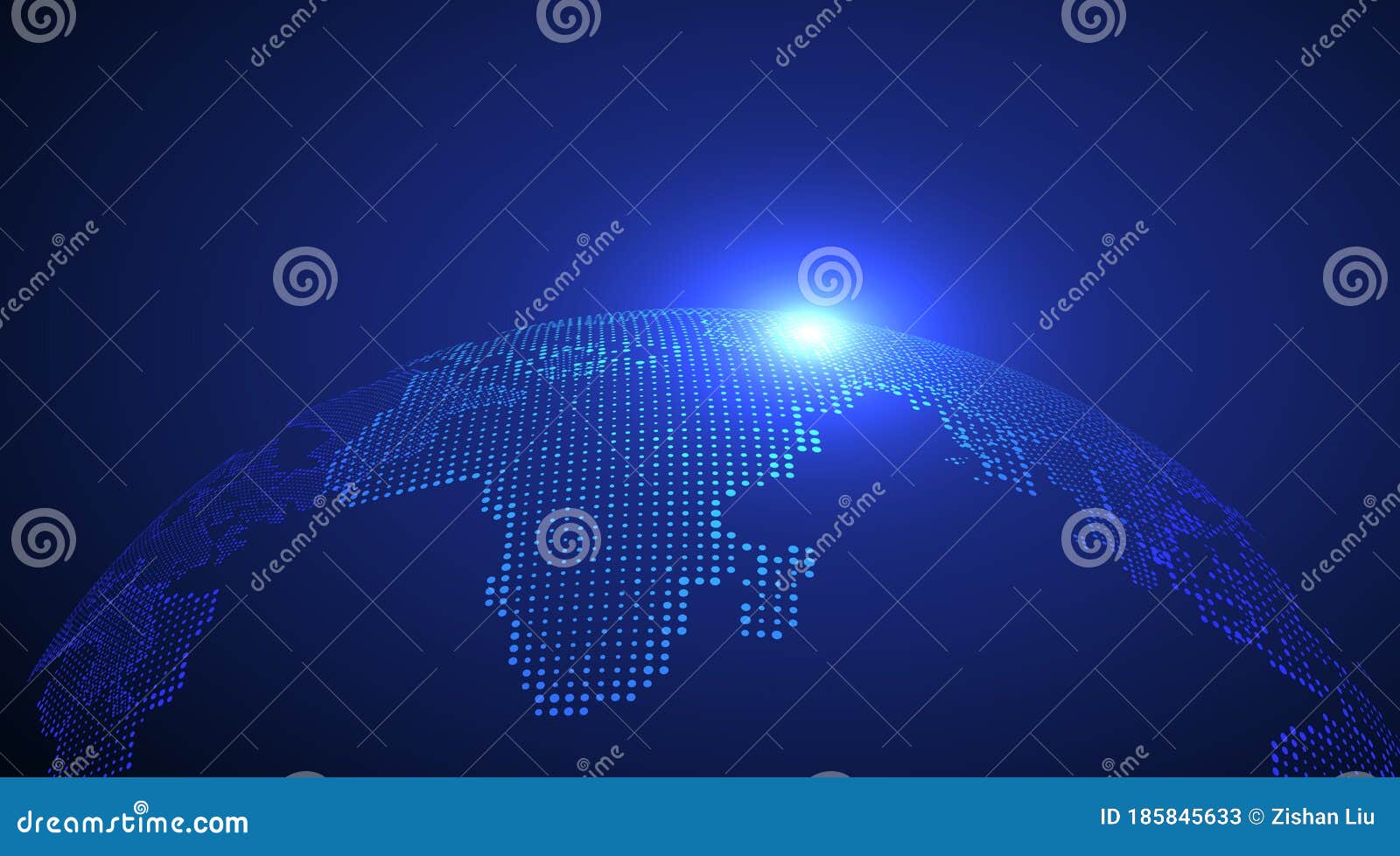 3D Earth Graphic Symbolizing Global Trade, Vector Illustration Stock ...