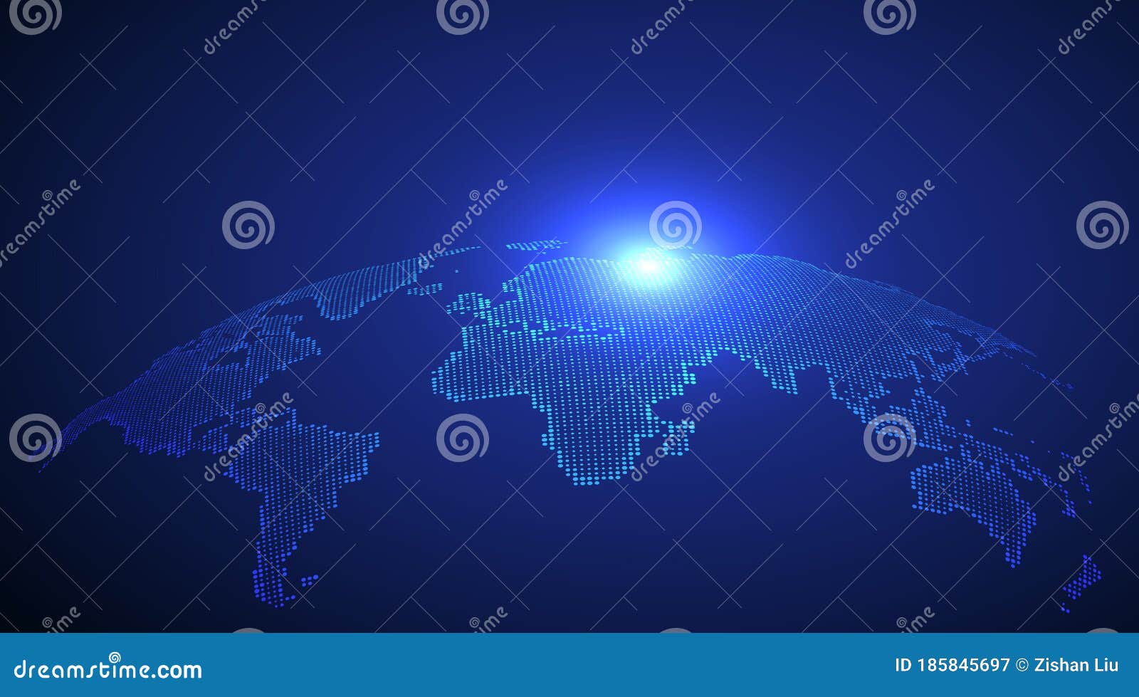 3D Earth Graphic Symbolizing Global Trade, Vector Illustration Stock ...