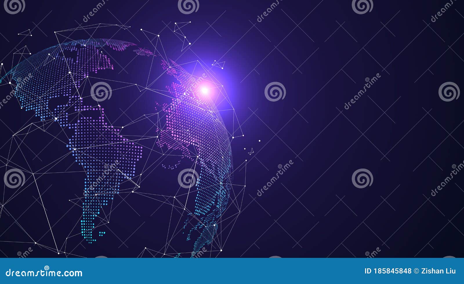 3D Earth Graphic Symbolizing Global Trade, Vector Illustration Stock ...