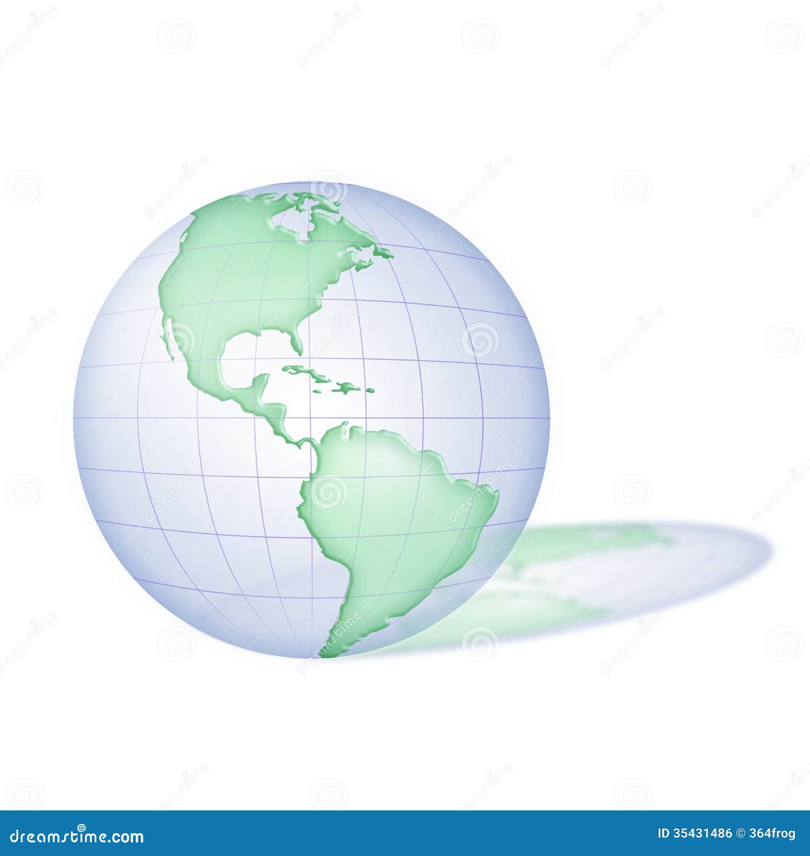 3D Earth. stock illustration. Illustration of green, business - 35431486