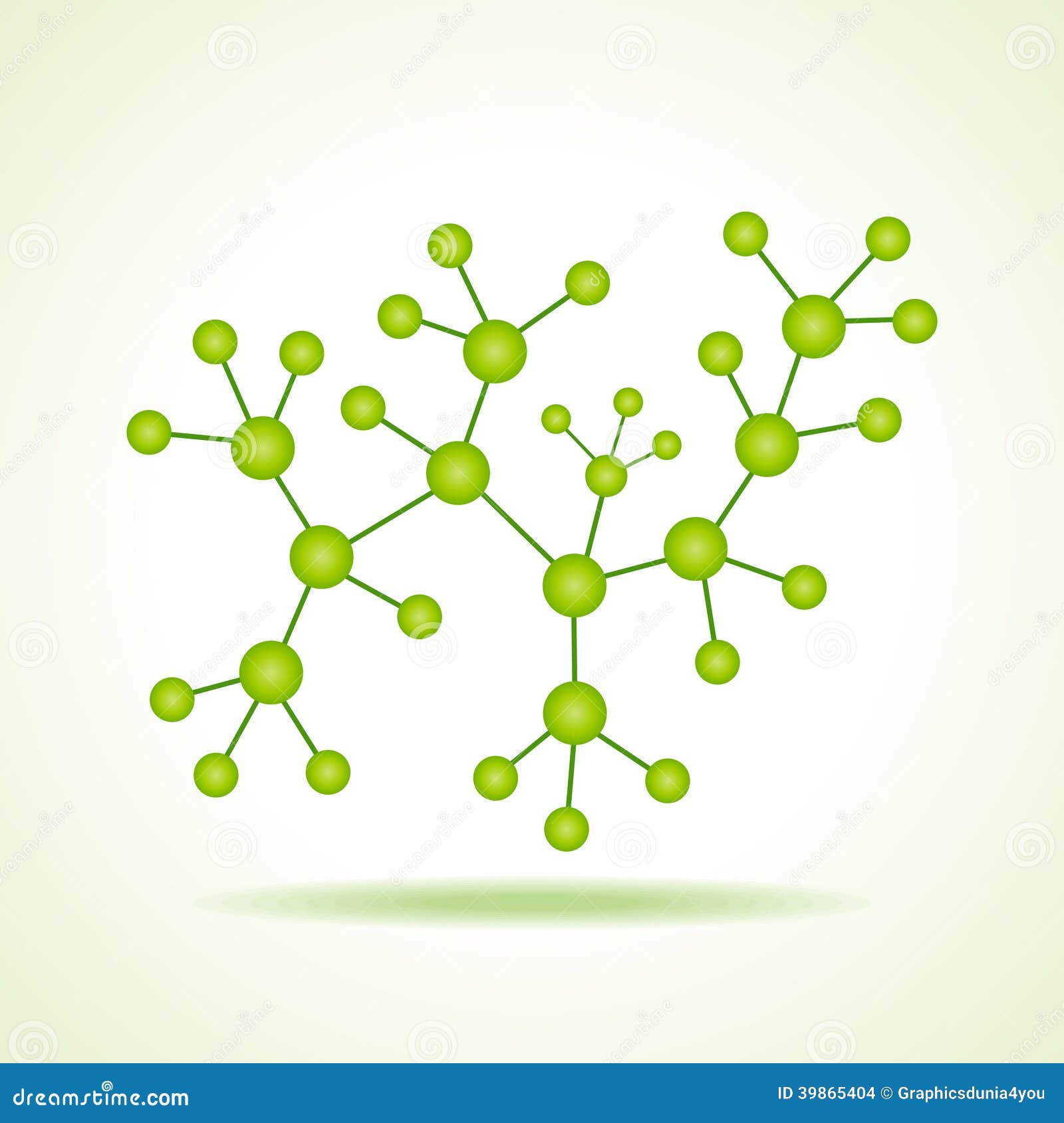 Structure Molecule Atom Dna And Communication Background. Concept Of ...