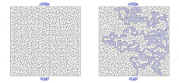 10d ectangle cell square stock vector. Illustration of student - 321909491
