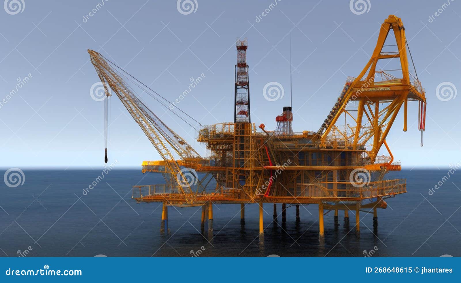 3d Effect - Rig - Ai-generated Stock Illustration - Illustration of ...