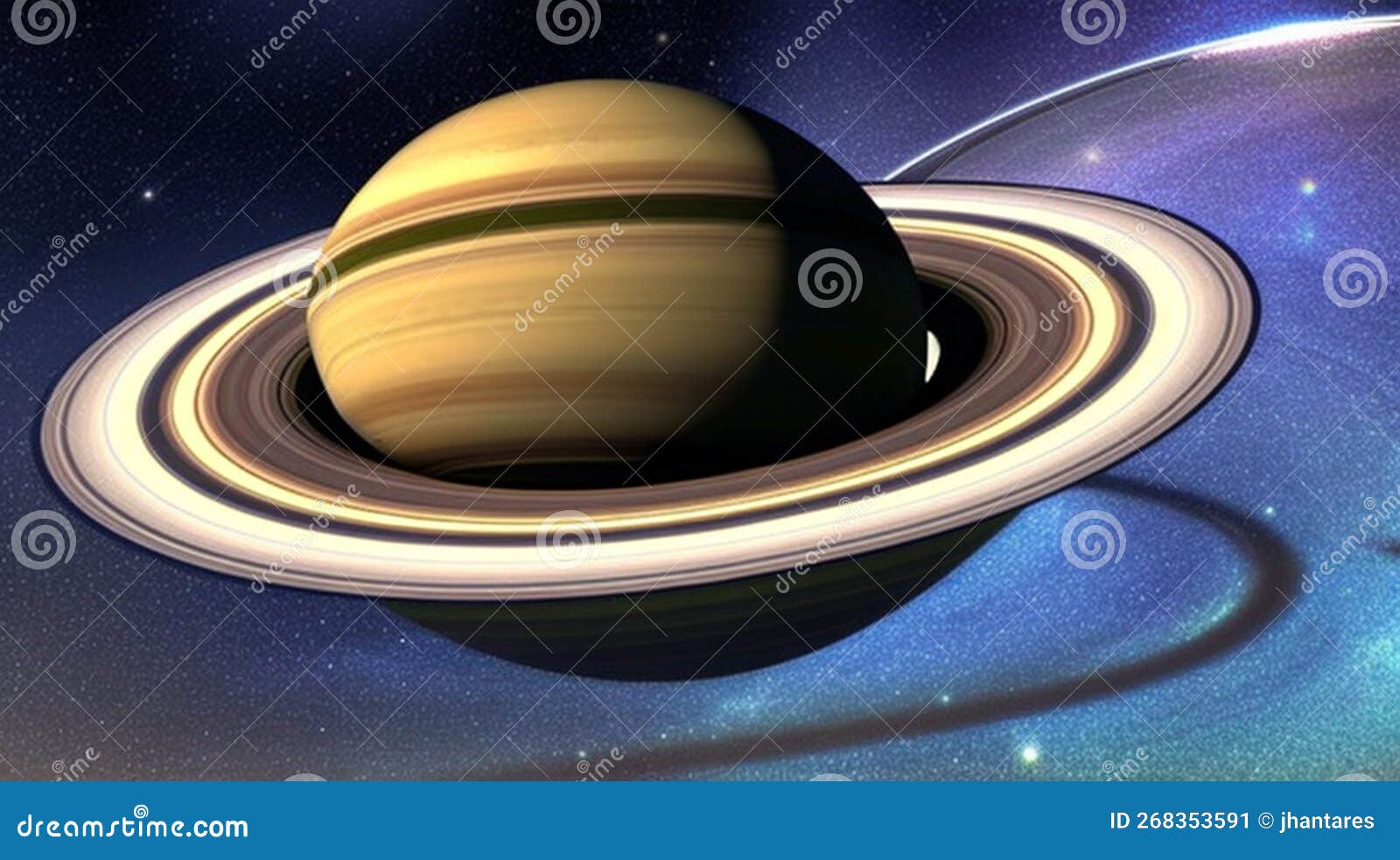 3d Effect - Saturn - Ai-generated Stock Illustration - Illustration of ...
