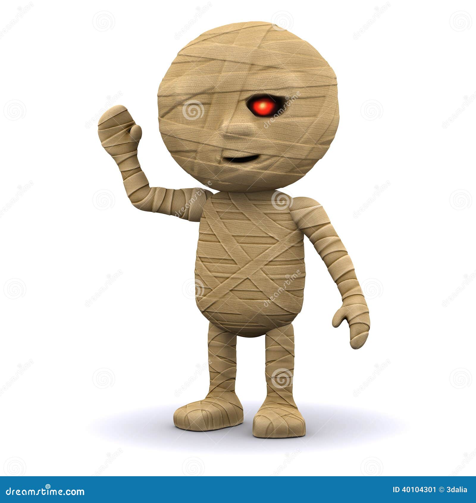 Egyptian Mummy In Sarcophagus, Ancient Symbol Of Egypt Flat Style ...