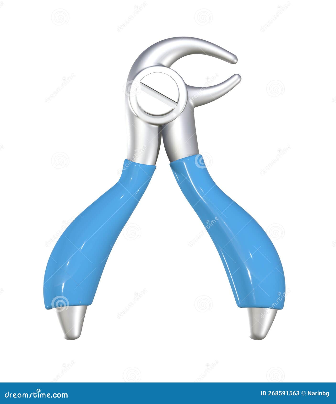 Dental Forceps Vector Illustration | CartoonDealer.com #263624770
