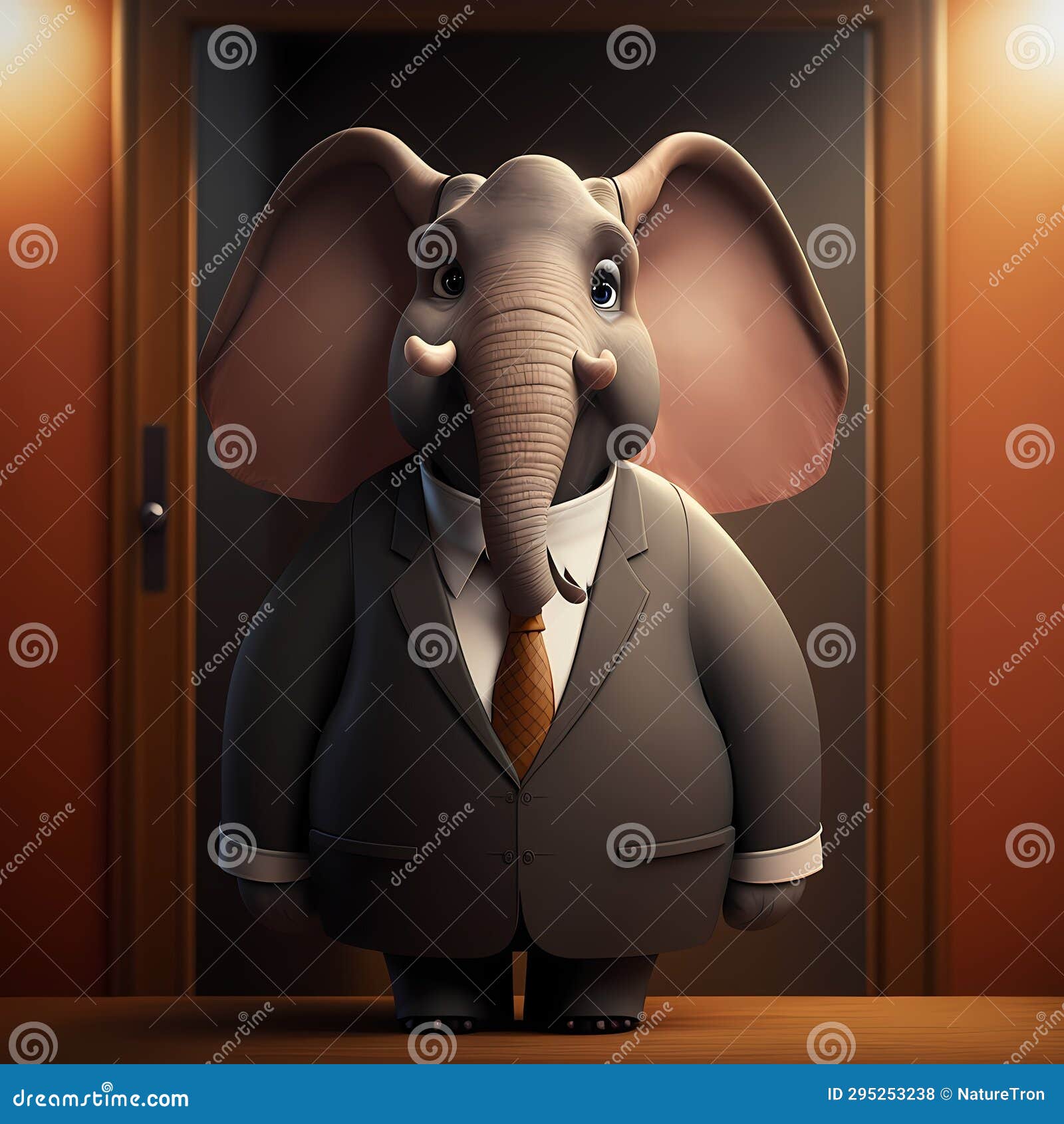 3d Elephant with a Mouse 3d Elephant 3d Elephant and Mouse Stock ...