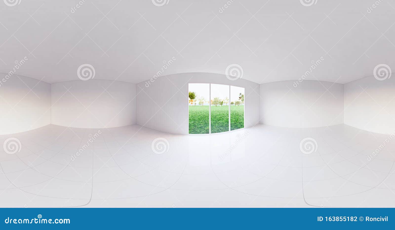 3d empty room stock illustration. Illustration of design - 163855182
