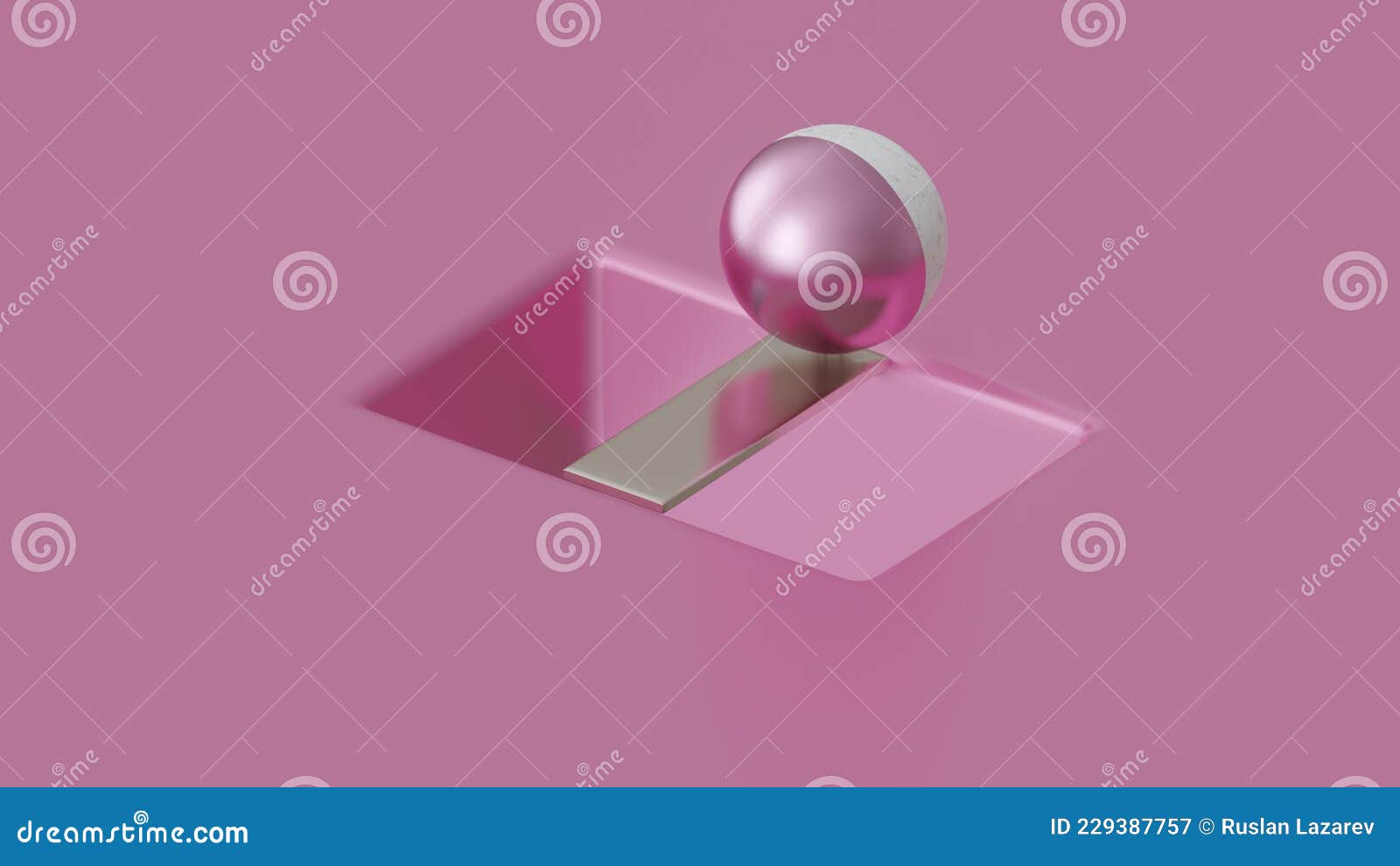 3d Endless Animation. Cyclic Seamless Motion Design. Satisfying ...