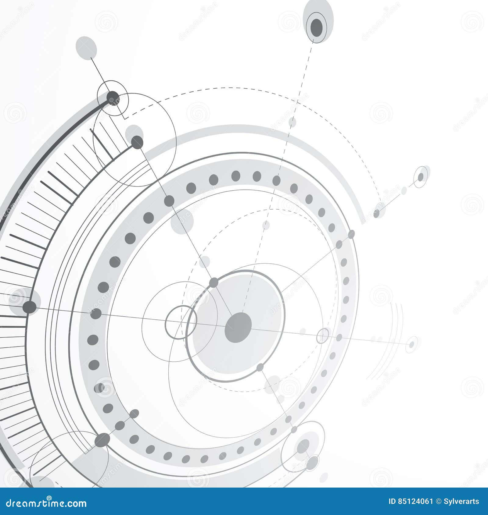 Hud Futuristic .Technical Drawing.Electronic Interface Of The Future ...