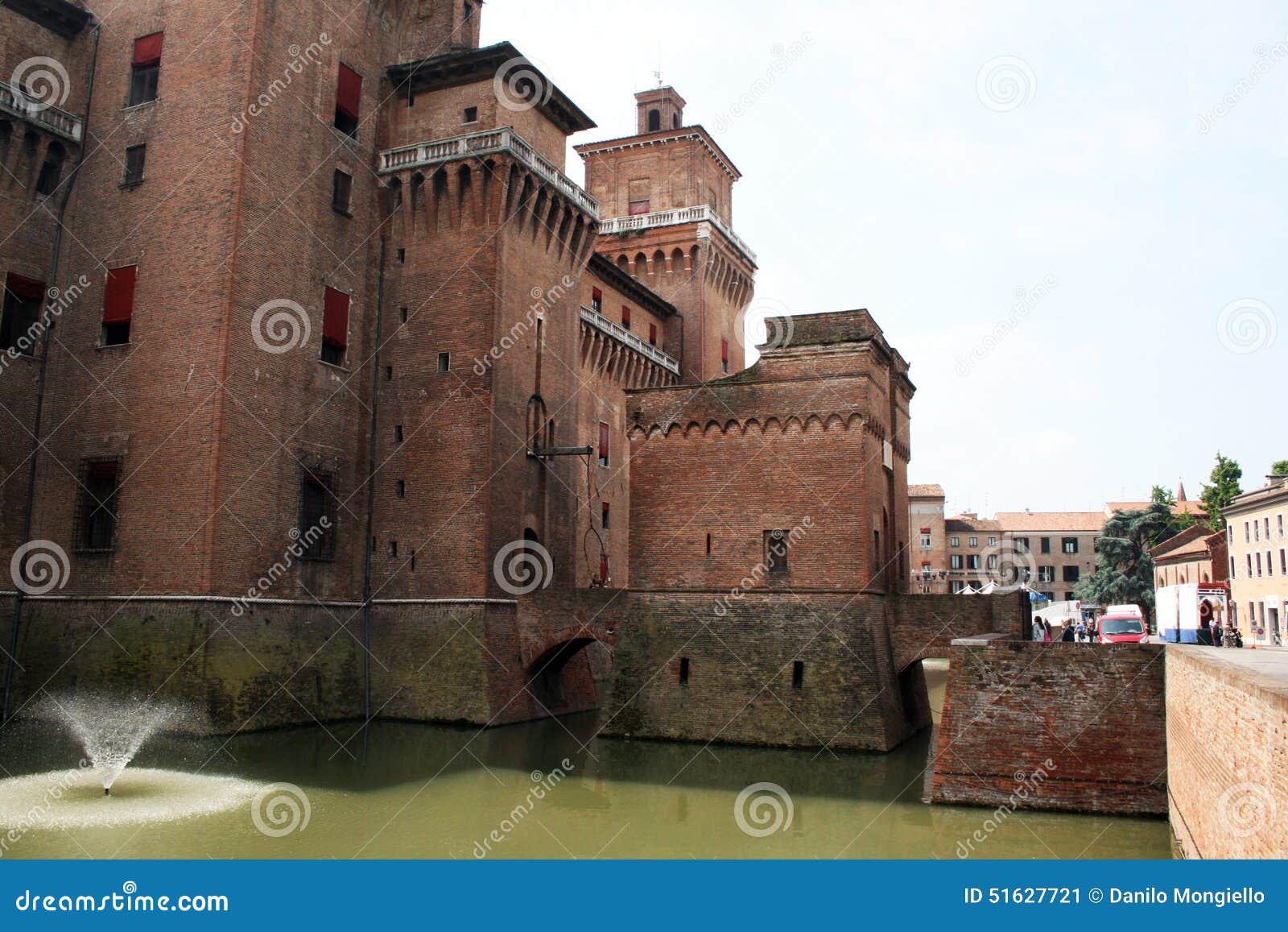 D'este di Castello fotografia editoriale. Immagine di coltura - 51627721