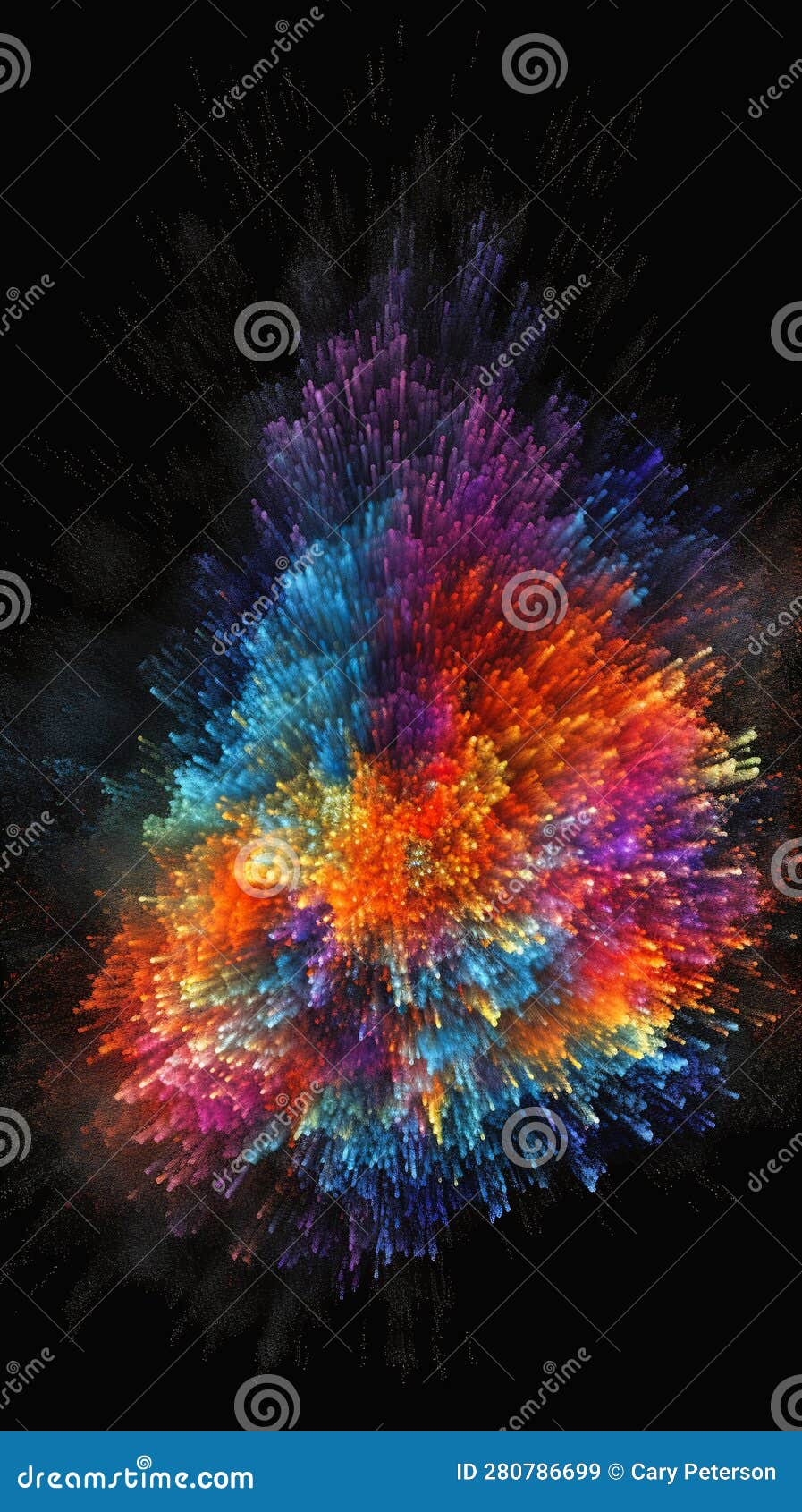 This Explosion Powder Computer Shockwave Stock Illustration ...