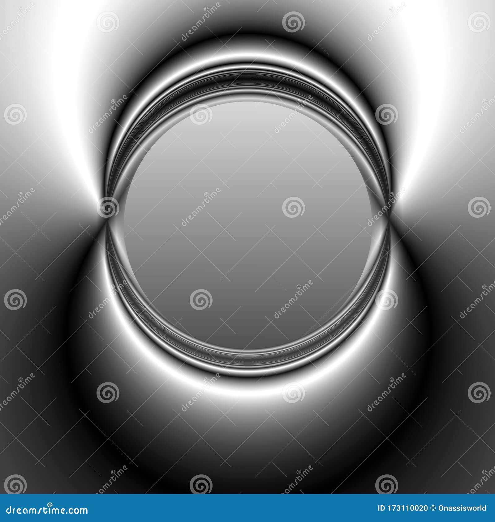 3D Extra Dimensional Abstract Art Background Stock Illustration ...