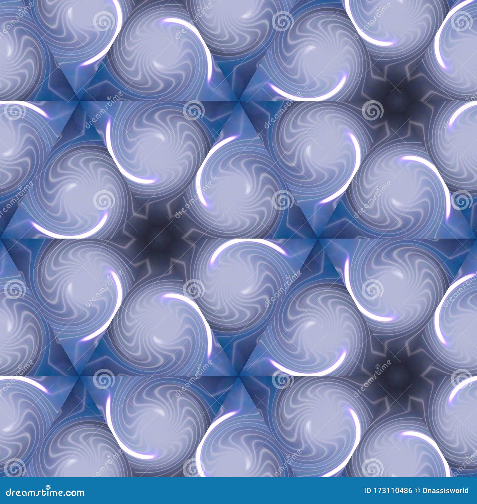 3D Extra Dimensional Abstract Art Background Stock Illustration ...