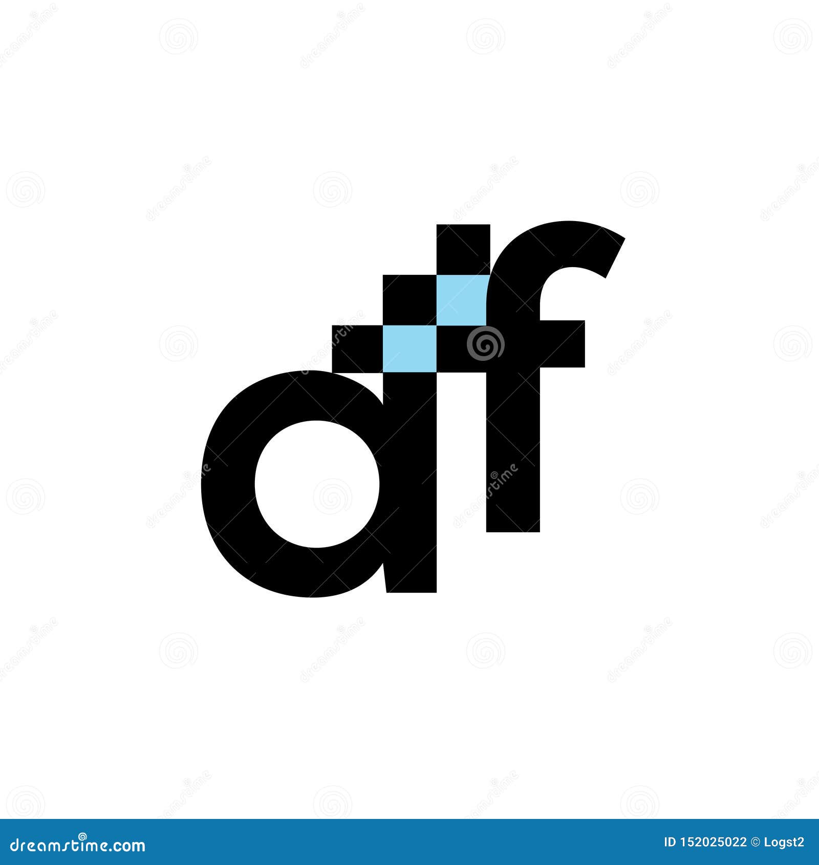 D,f Letter Vector Logo. D,f Letters Emblem, Monogram, Badge, Design ...