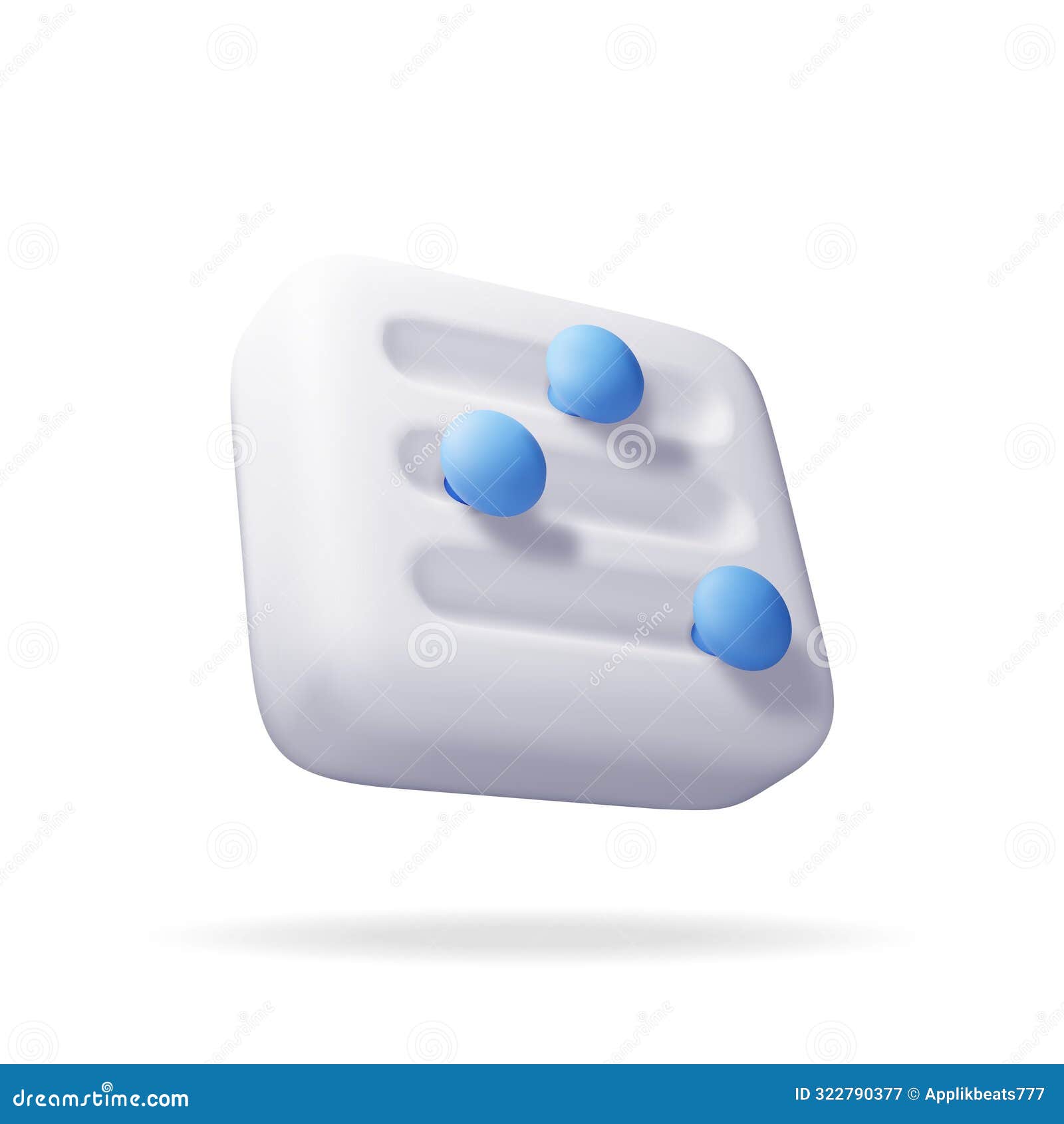3D Filter Button Icon Isolated on White Stock Vector - Illustration of ...