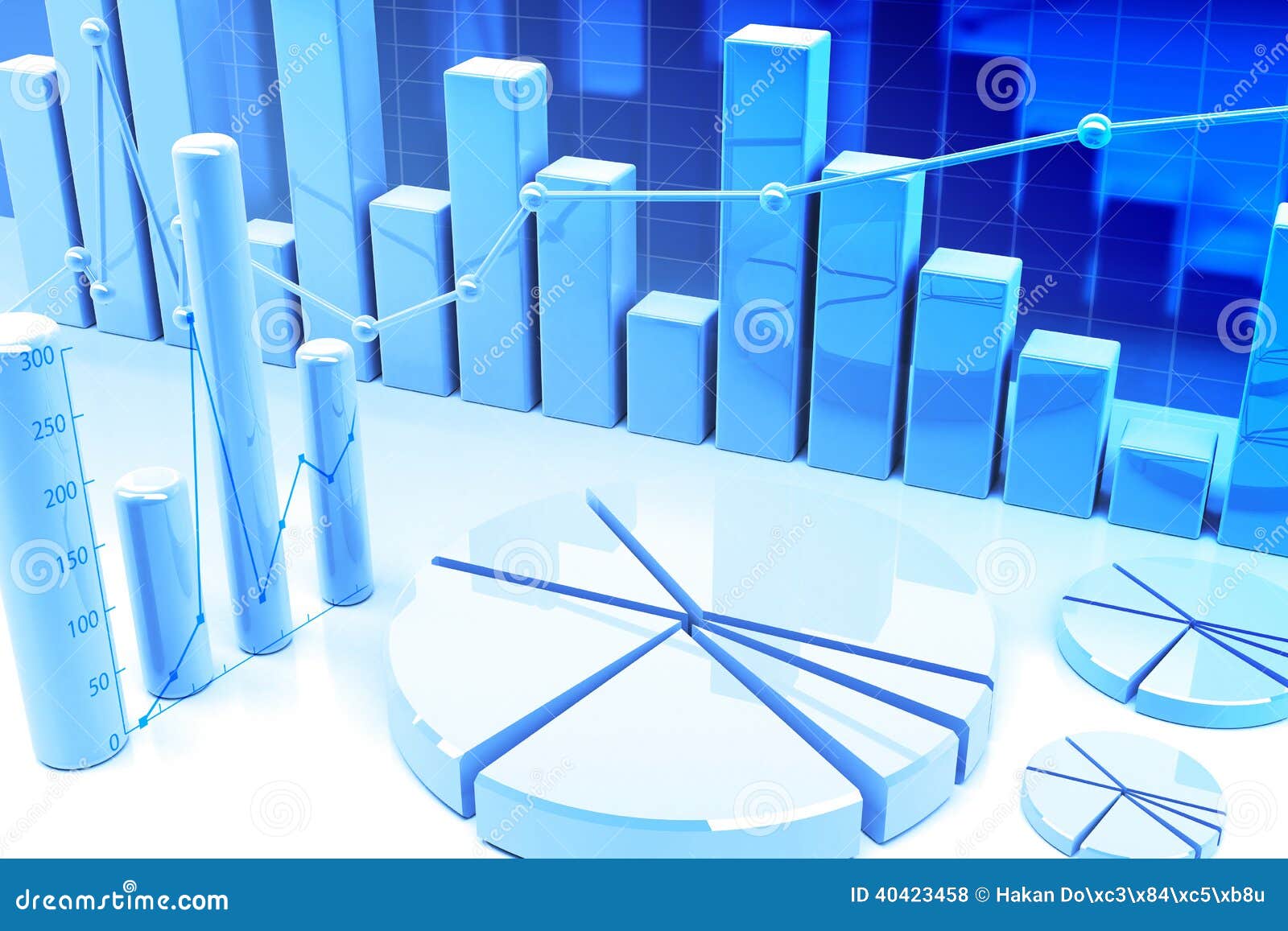 3d finance graphics stock illustration. Illustration of mathematics ...