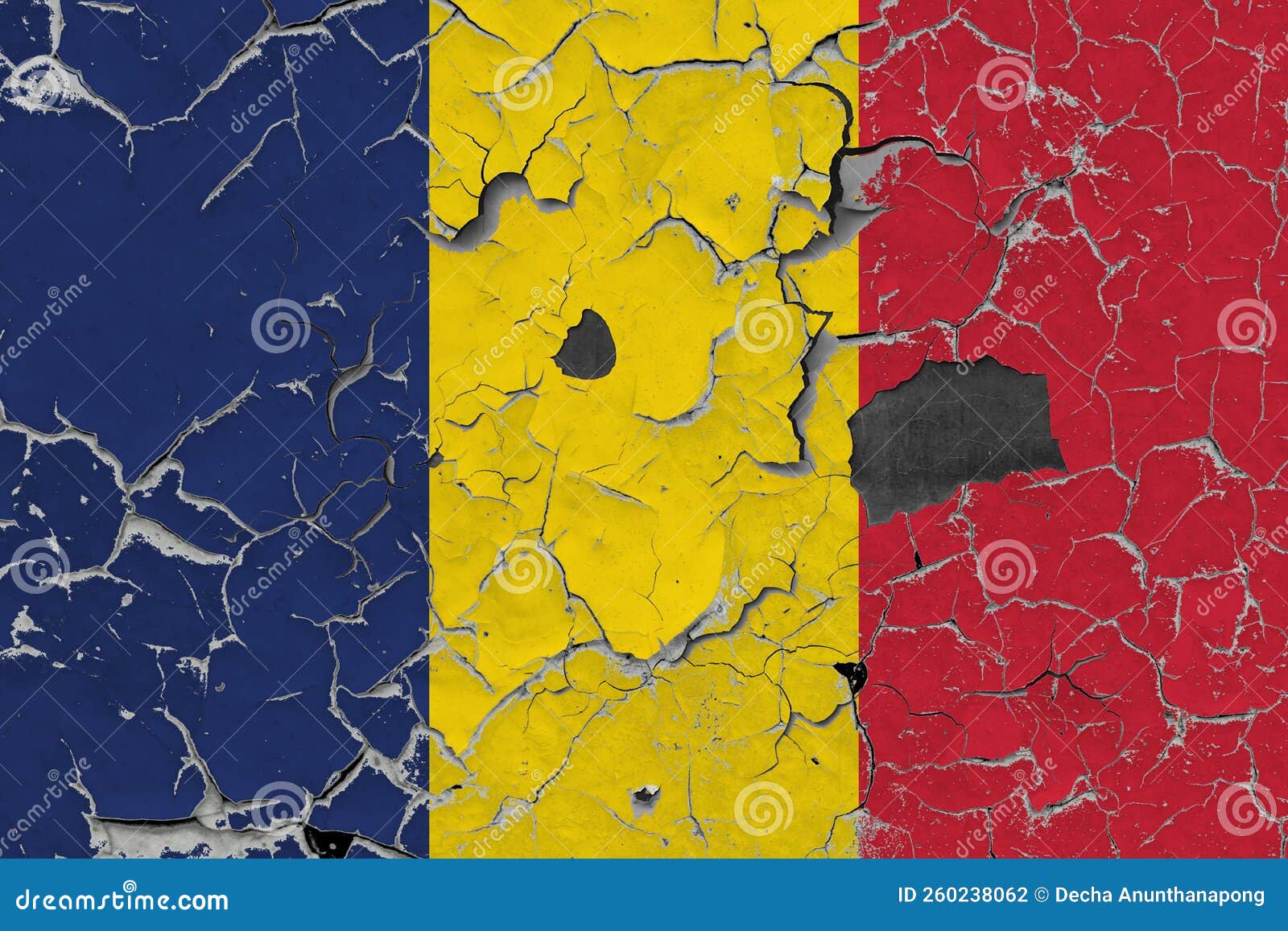 3D Flag of Chad on Stone Wall Stock Photo - Image of abstract, design ...