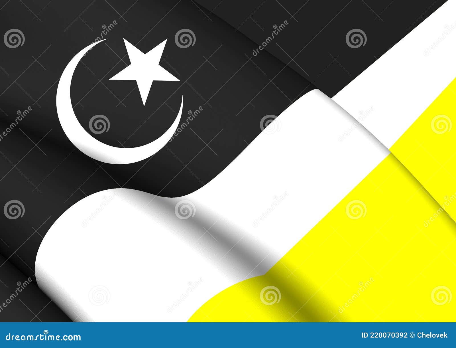 Flag Perak Brush Strokes. Flag Perak On Transparent Background For Your ...