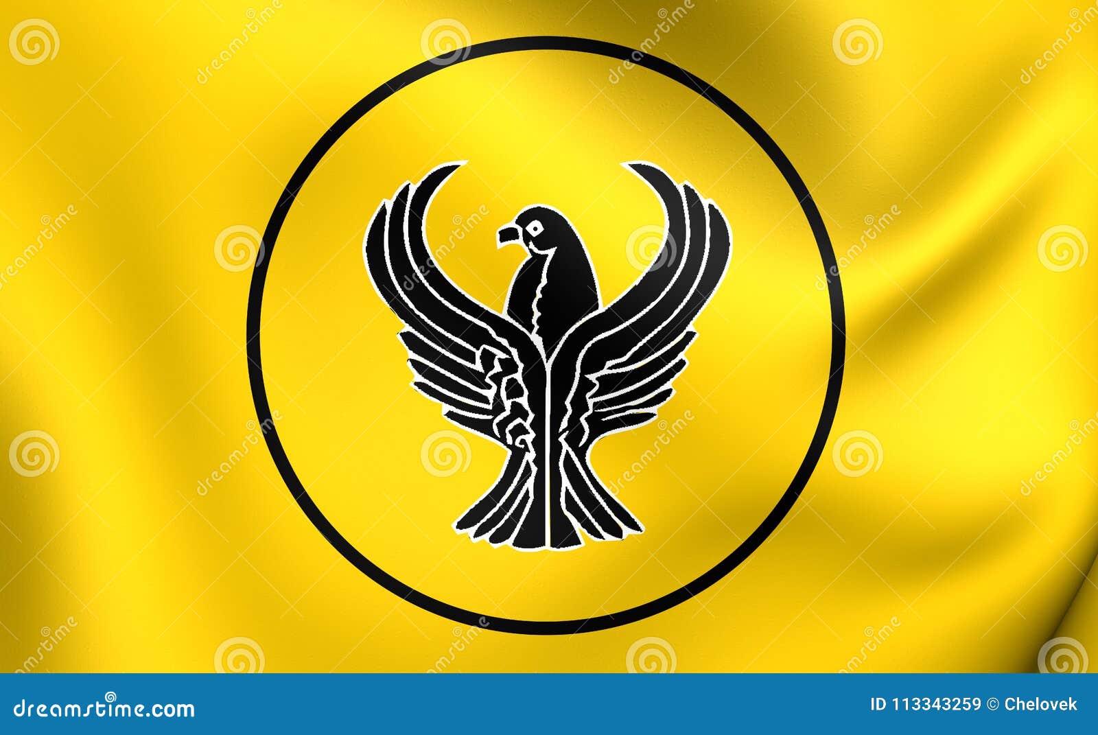 Flag of the Pontus stock illustration. Illustration of pontos - 113343259