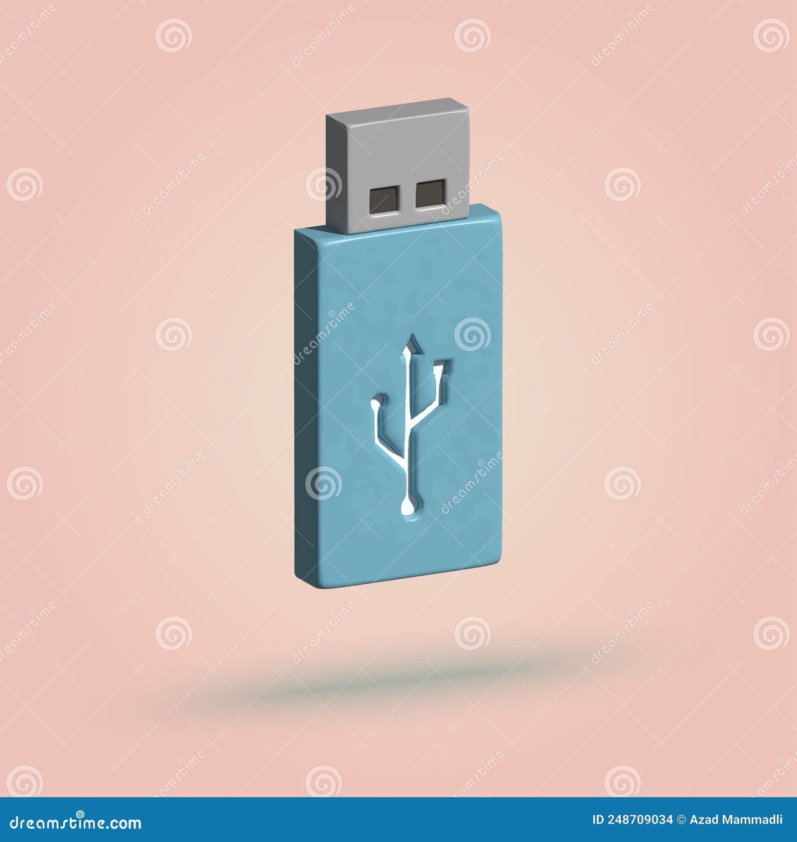 3d Flash Card Icon Symbol. Vector Stock Vector - Illustration of ...