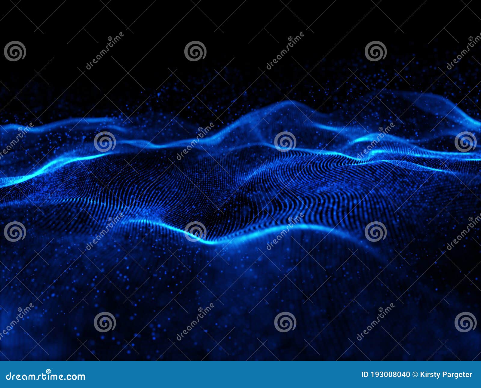 3D Flowing Cyber Particles with Shallow Depth of Field Stock ... 3D Flowing Cyber Particles with Shallow Depth of Field Stock ...