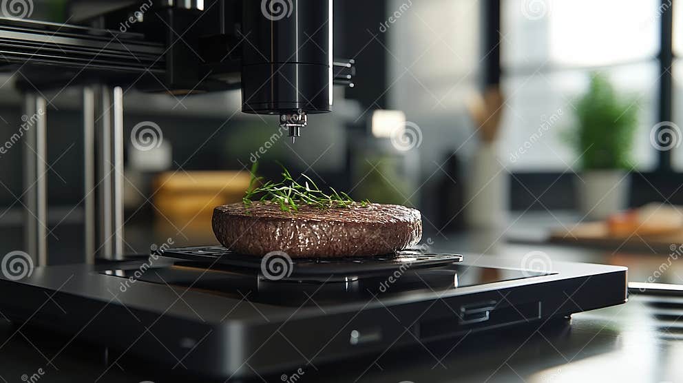 A 3D Food Printer Skillfully Assembles a Vibrant Plant-based Steak ...