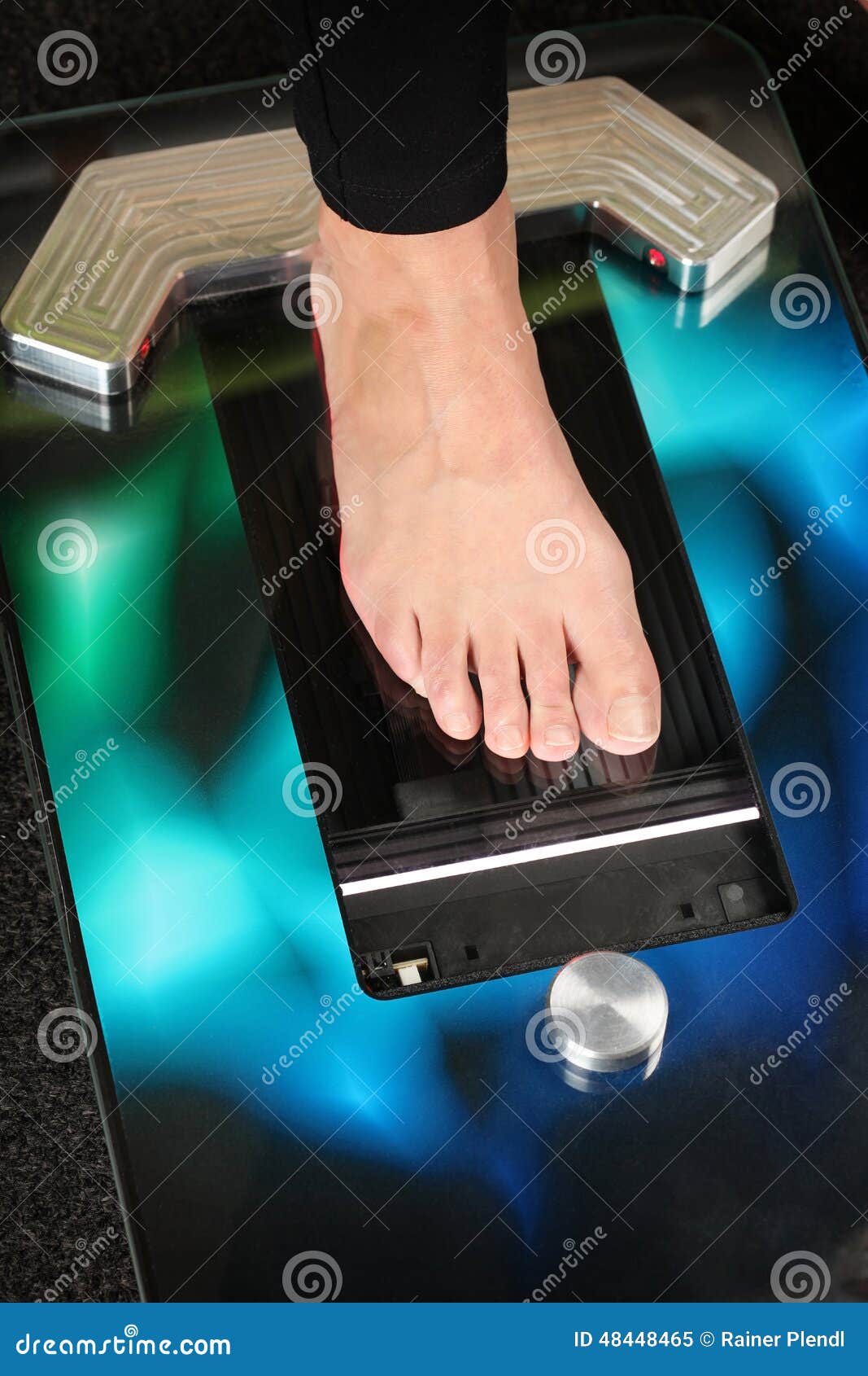 3D foot scanner stock image. Image of equipment, healthcare - 48448465