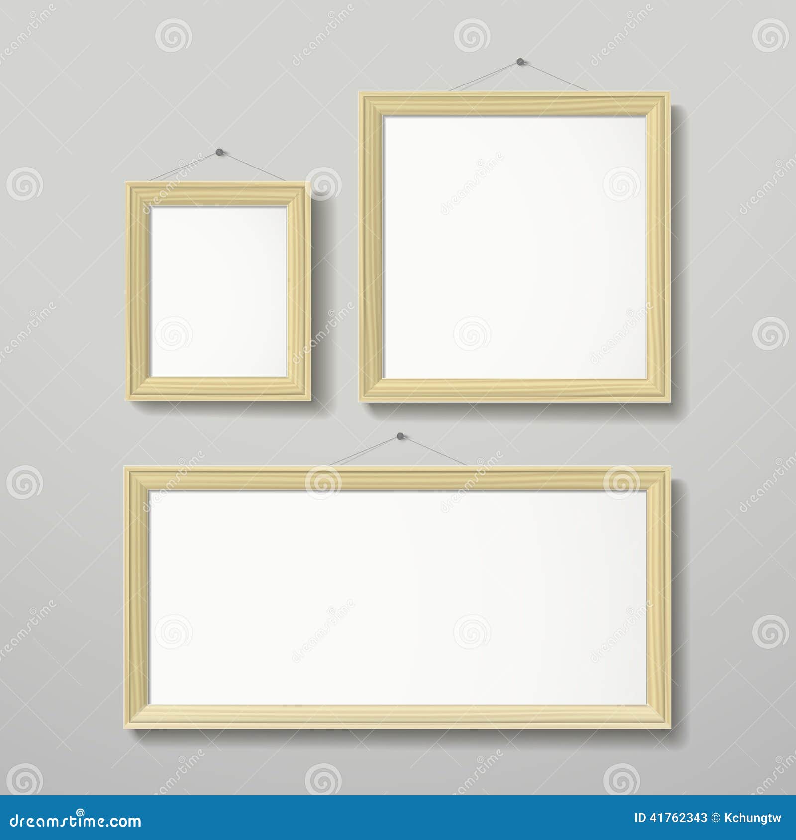 3D Frame Design Vector for Image or Text Stock Vector - Illustration of ...