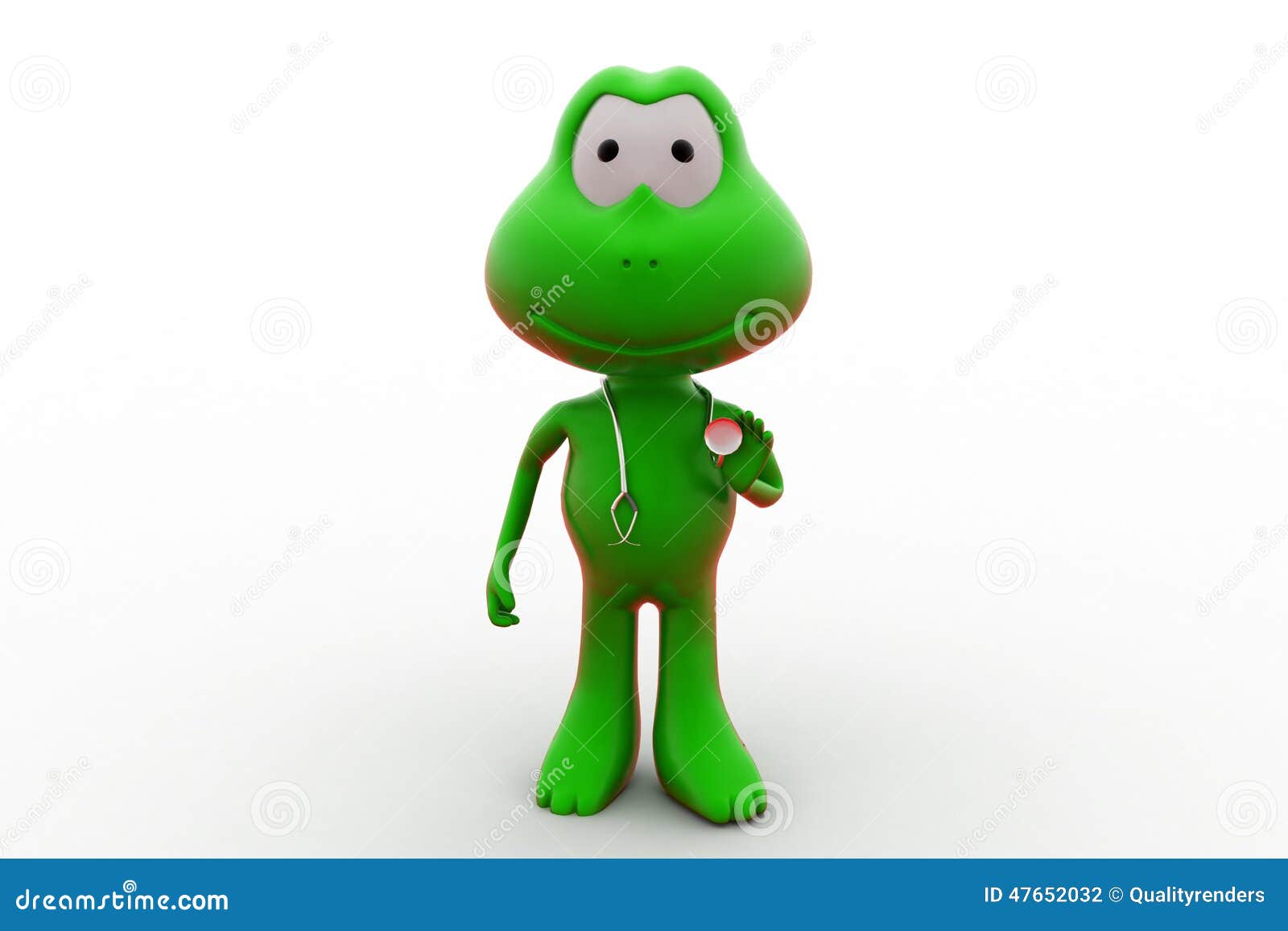 3d frog doctor concept stock illustration. Illustration of rendering ...