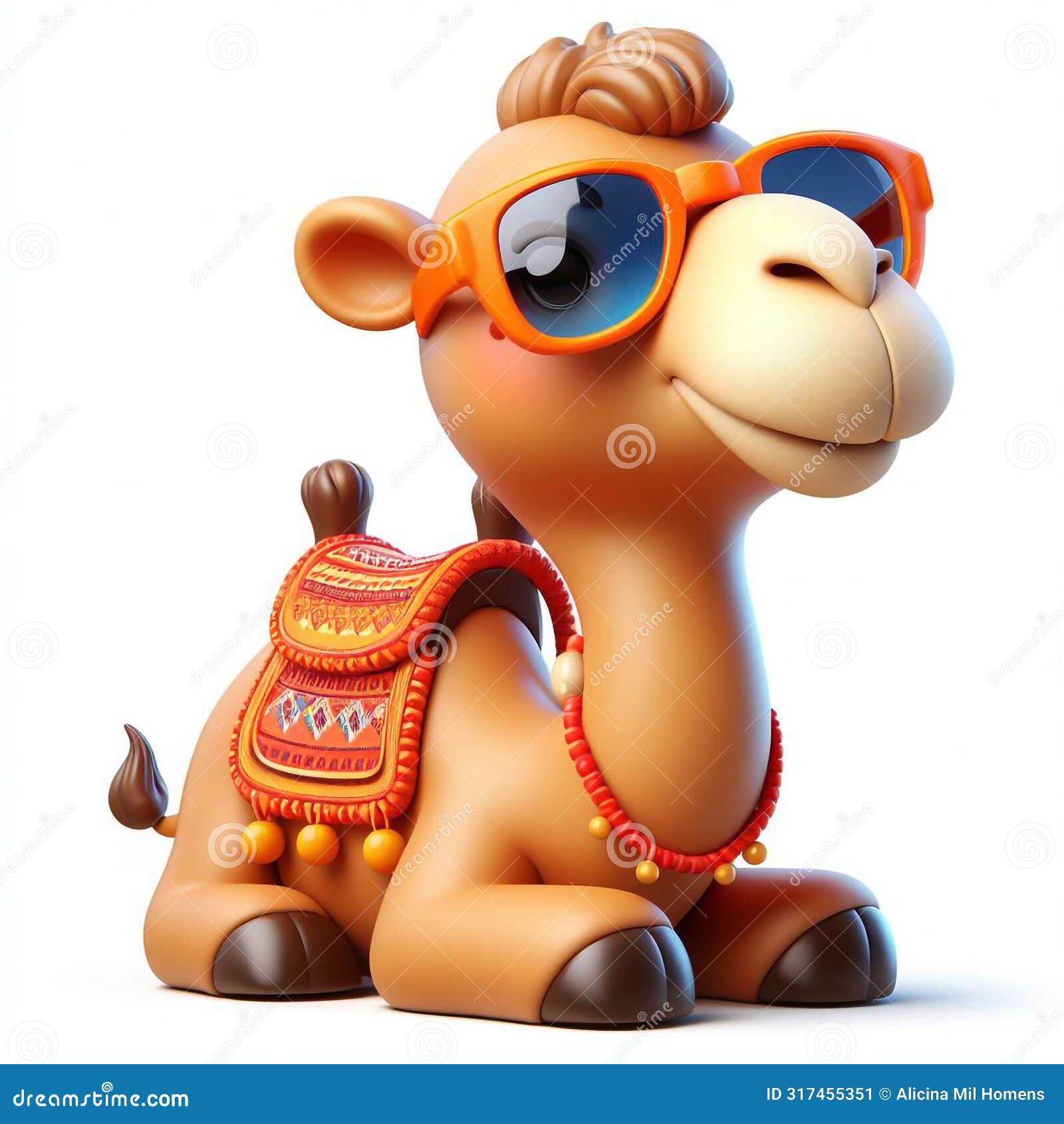 Funny Camel Cartoon Vector | CartoonDealer.com #23805267