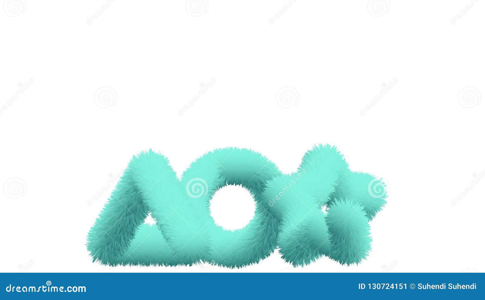 3D Fur Effect Triangle Circle Star Shapes Vector Stock Vector ...