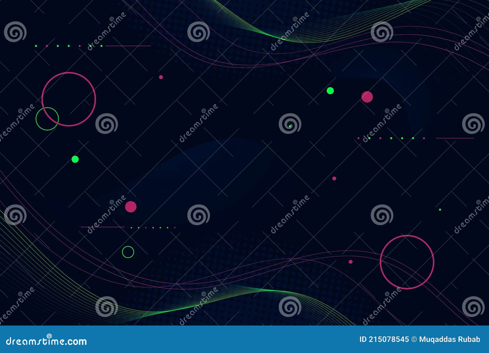 3d Futuristic Background Template, Illustration, Abstract Art Stock ...