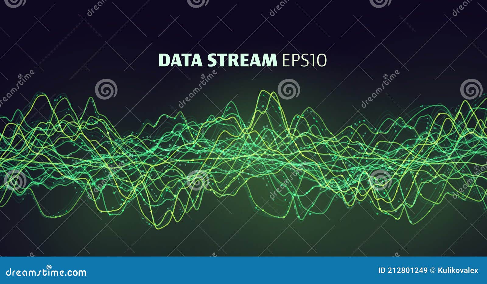 3d 5G Data Stream. Internet Technology. Bigdata Stream. Big Data. Stock ...