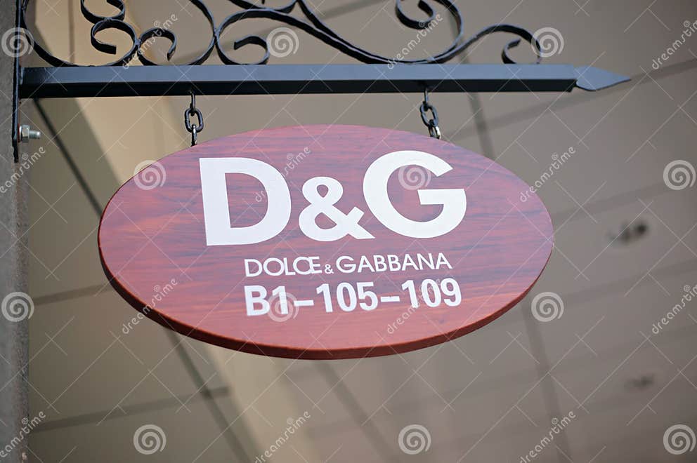 The D&G store editorial stock photo. Image of major - 20953818