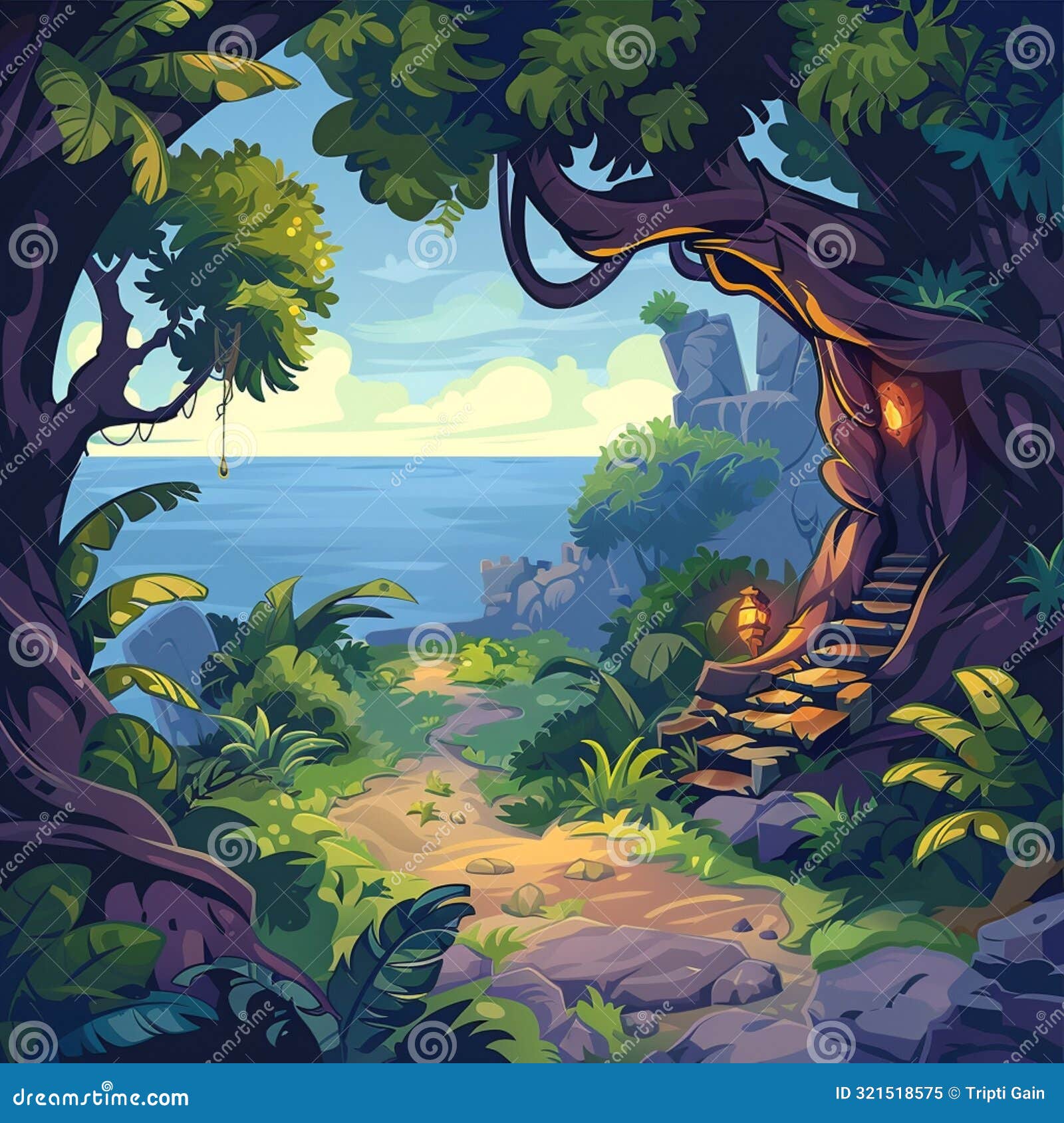 2d Game Plot Illustration Design in Vector Style Stock Image - Image of ...